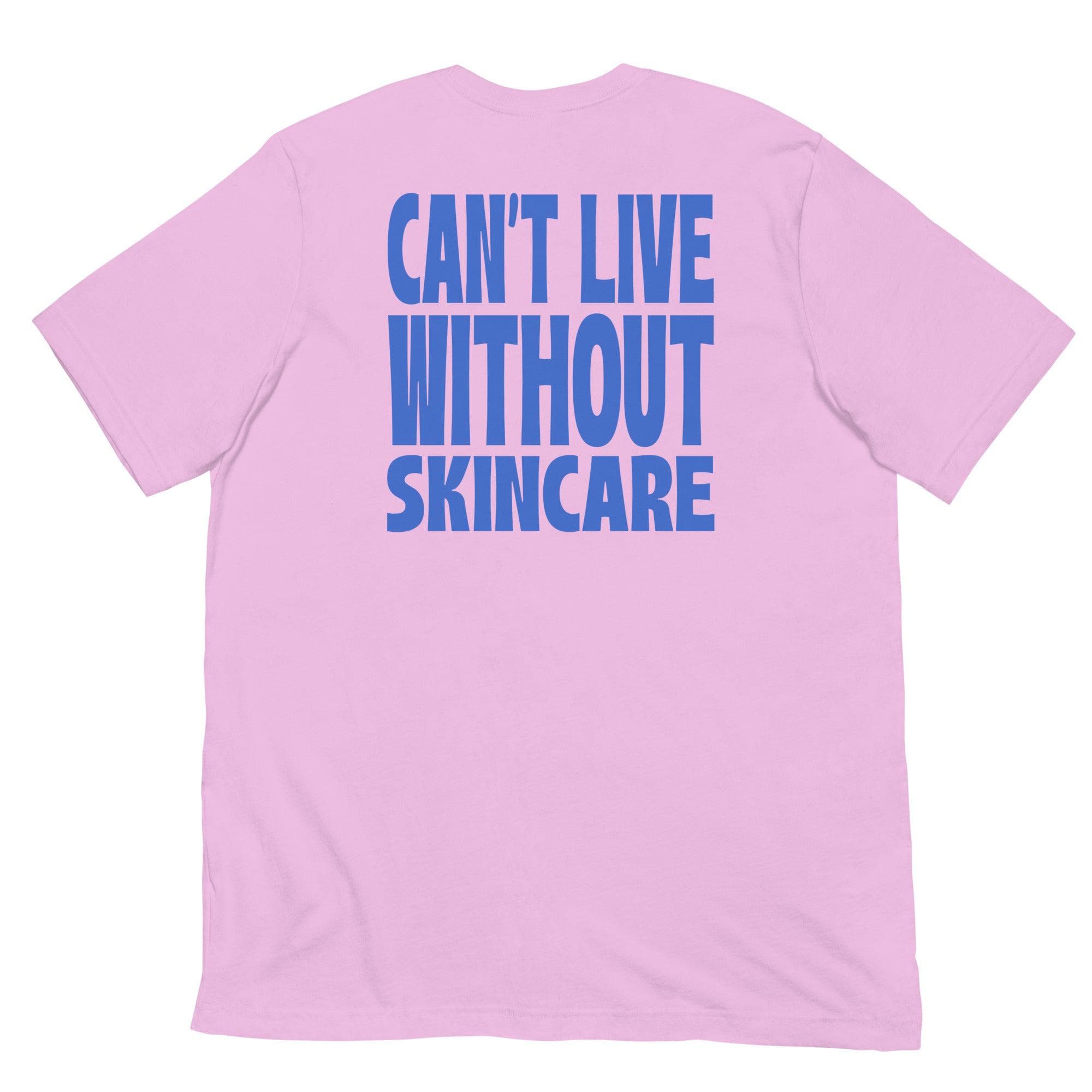 Can't Live Without Skincare Oversized Band Tee T-Shirt | ButFirstSkin
