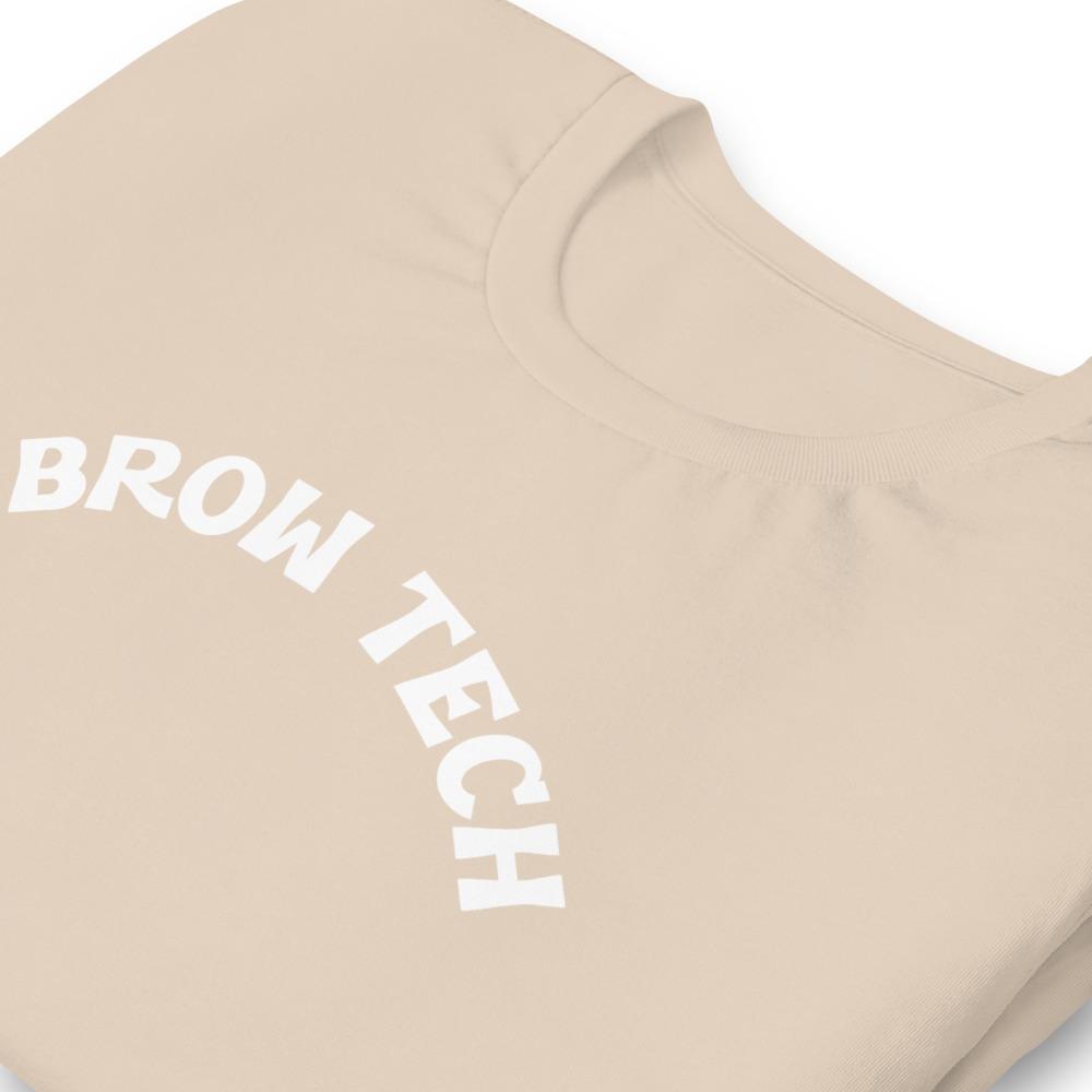 Brow Tech T-Shirt Brow Technician Shirt Esthetician | ButFirstSkin